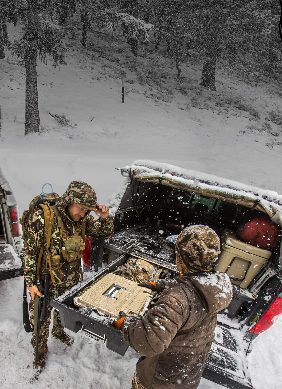 Secure Truck Gun and Gear Storage and Organizers for Hunting | DECKED®