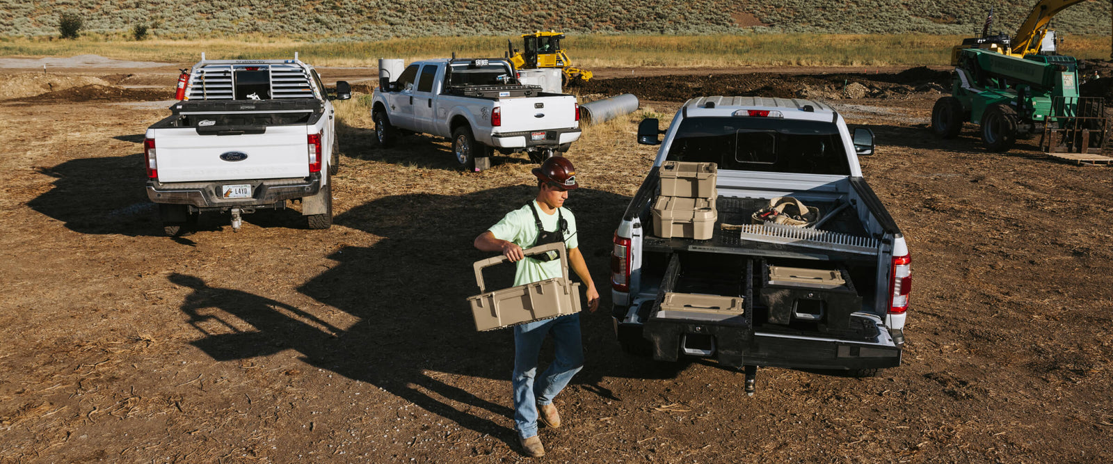 DECKED Commercial Vehicle Upfit Truck Bed Storage Organizer