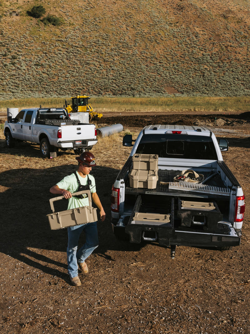 DECKED Commercial Vehicle Upfit Truck Bed Storage Organizer
