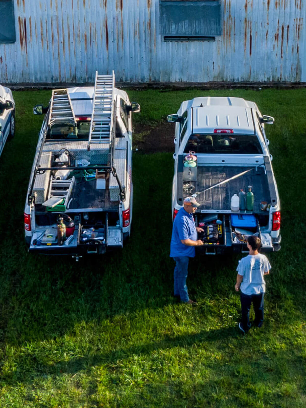 DECKED Commercial Vehicle Upfit Truck Bed Storage Organizer