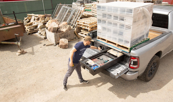 DECKED Commercial Vehicle Upfit Truck Bed Storage Organizer