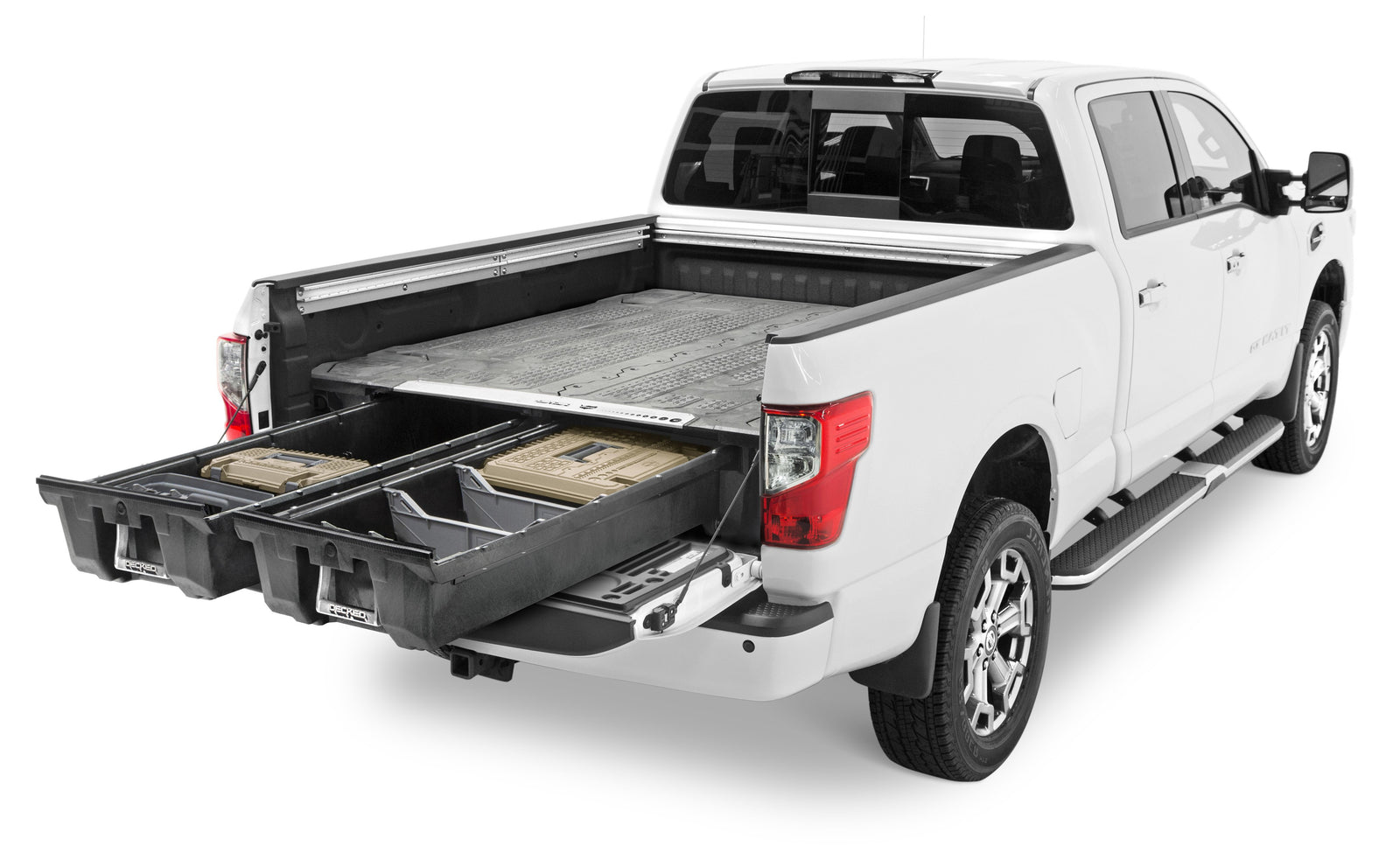 Nissan Truck Bed Storage, Nissan Tool Boxes & Nissan Accessories | DECKED